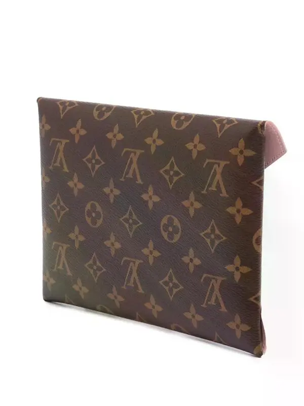 LOUIS VUITTON Monogram Pochette Kirigami Gm Clutch Bag - Brown