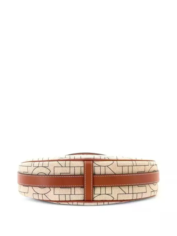 Celine Ava Bag All Over Logo Textile Medium Shoulder Bag