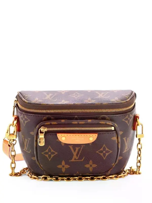 LOUIS VUITTON Bum Bag Monogram Canvas Mini Belt Bag