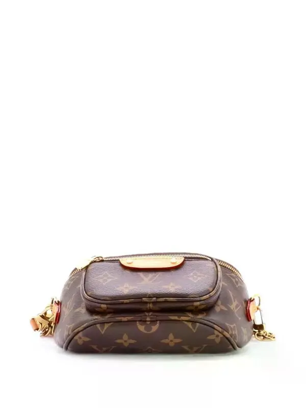 LOUIS VUITTON Bum Bag Monogram Canvas Mini Belt Bag
