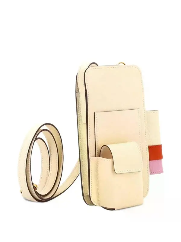 Hermès Epsom Phone Case Crossbody Bag - Neutrals