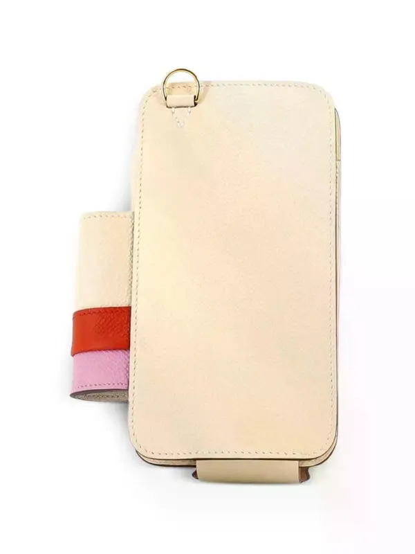 Hermès Hermesway Phone Case Crossbody Bag Epsom Clutch Bag - Neutrals