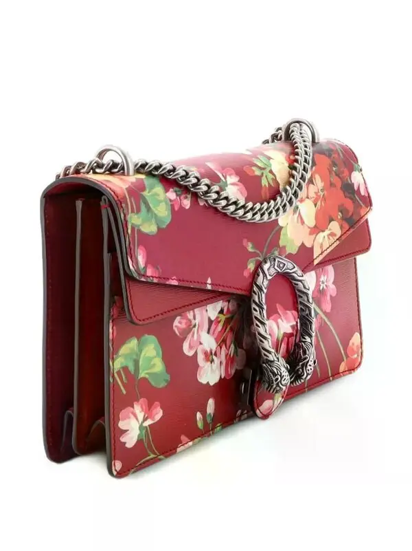 Gucci Dionysus Blooms Print Leather Small Shoulder Bag