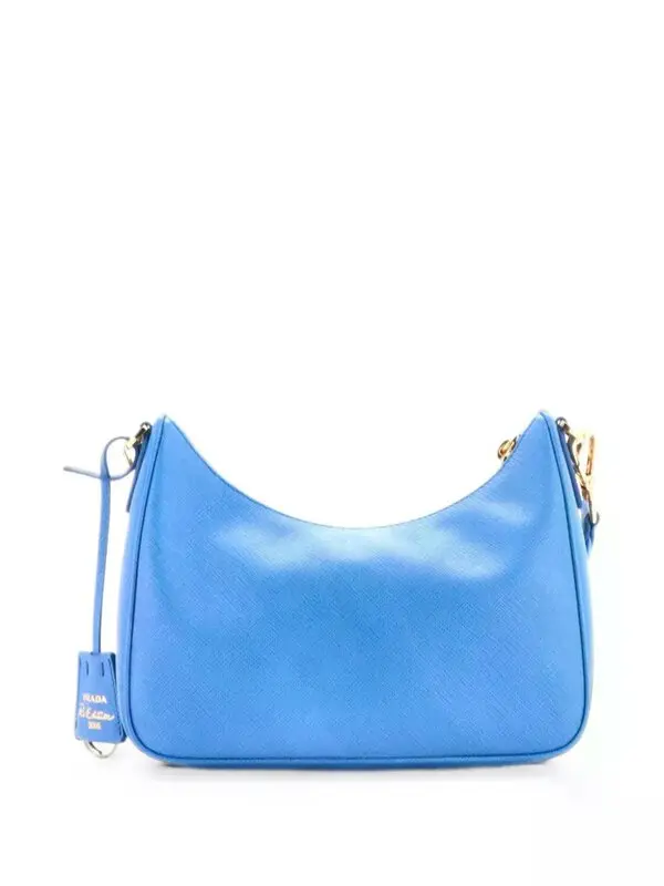 Prada Re-edition 2005 Shoulder Bag Saffiano Leather - Blue