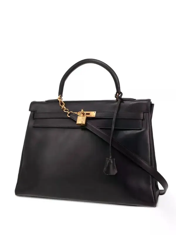Hermès 1978 35 Kelly Tote Bag - Black