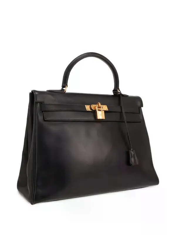 Hermès 1978 35 Kelly Tote Bag - Black
