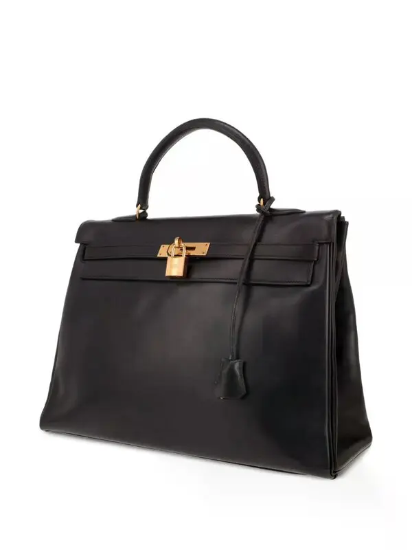 Hermès 1978 35 Kelly Tote Bag - Black