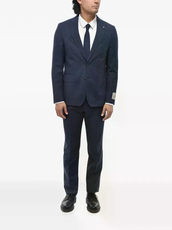 Corneliani Checked Single-breasted Suit