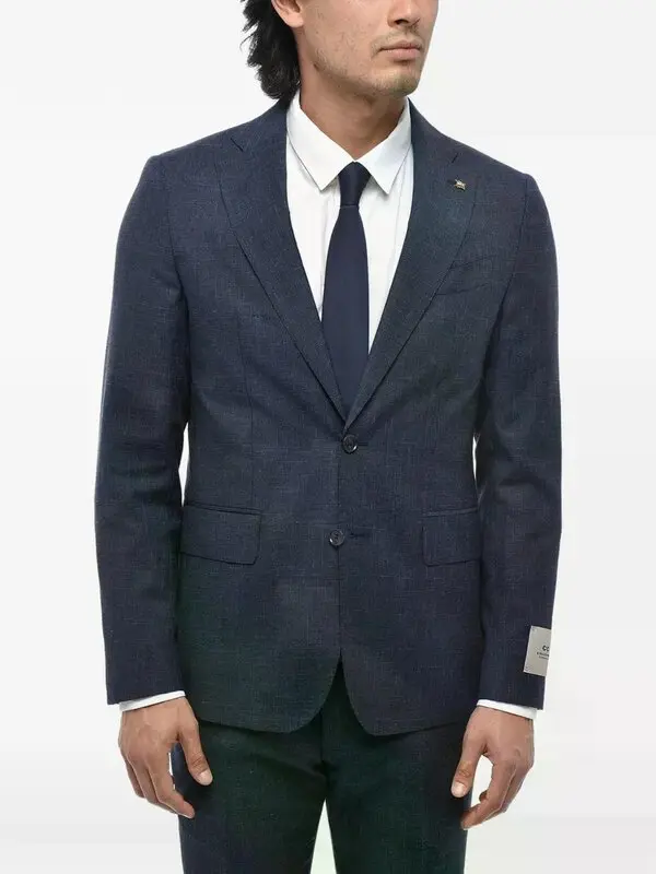 Corneliani Checked Single-breasted Suit