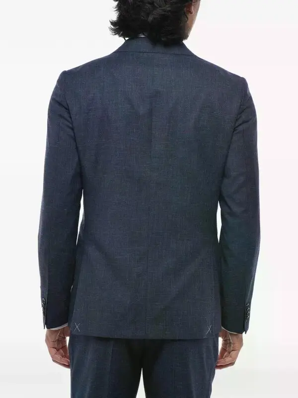 Corneliani Checked Single-breasted Suit