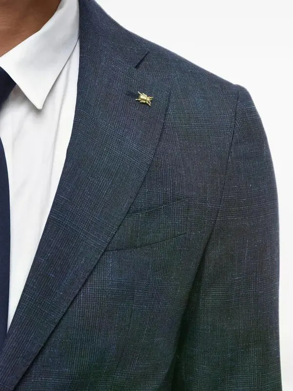 Corneliani Checked Single-breasted Suit