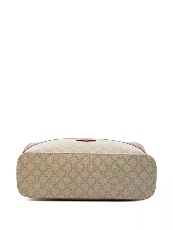 Celine 1996 Macadam Coated Canvas Vanity Bag