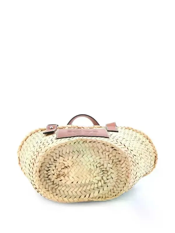 Loewe Basket Raffia Small Tote Bag