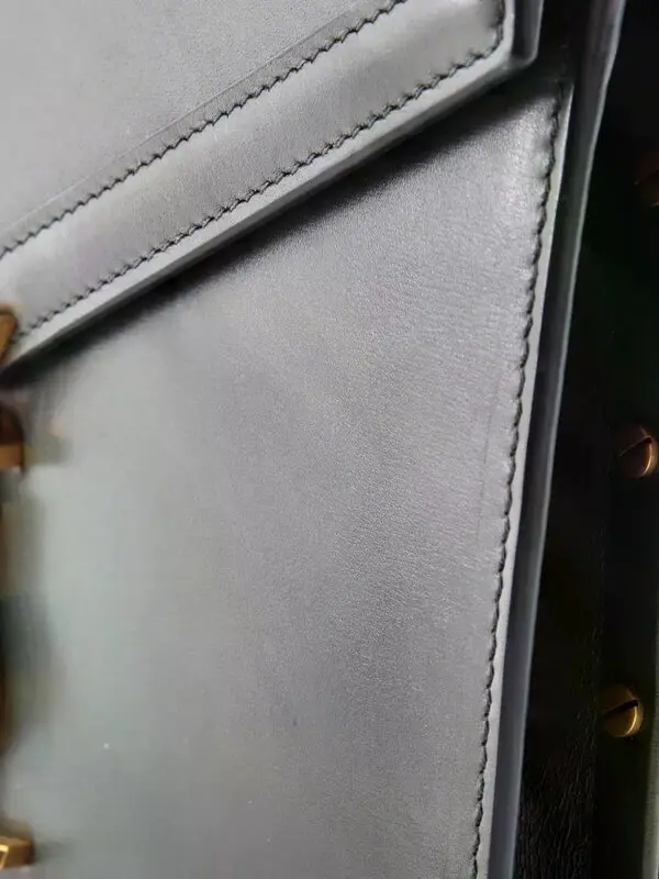Saint Laurent Cassandra Chain Shoulder Bag Leather