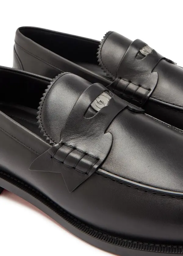 CHRISTIAN LOUBOUTIN The Plato Leather Loafers
