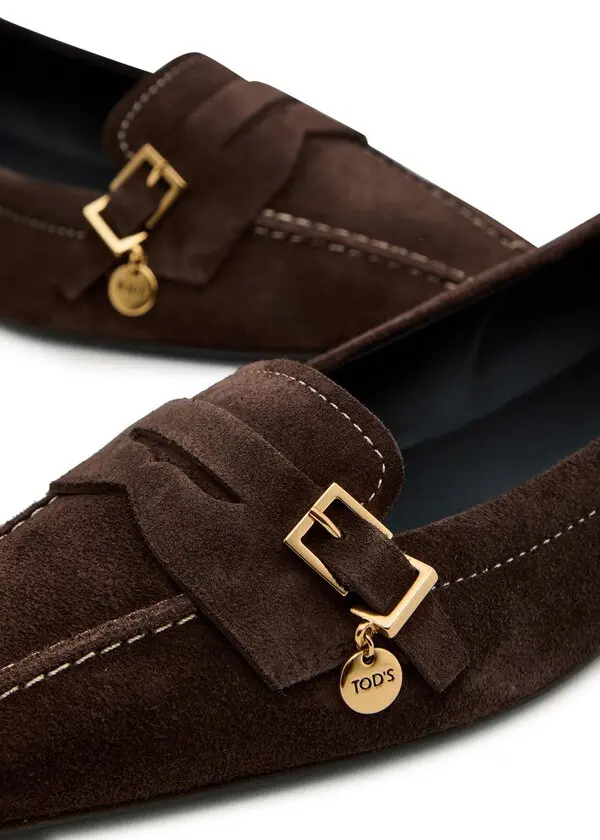 TOD'S Suede Loafers
