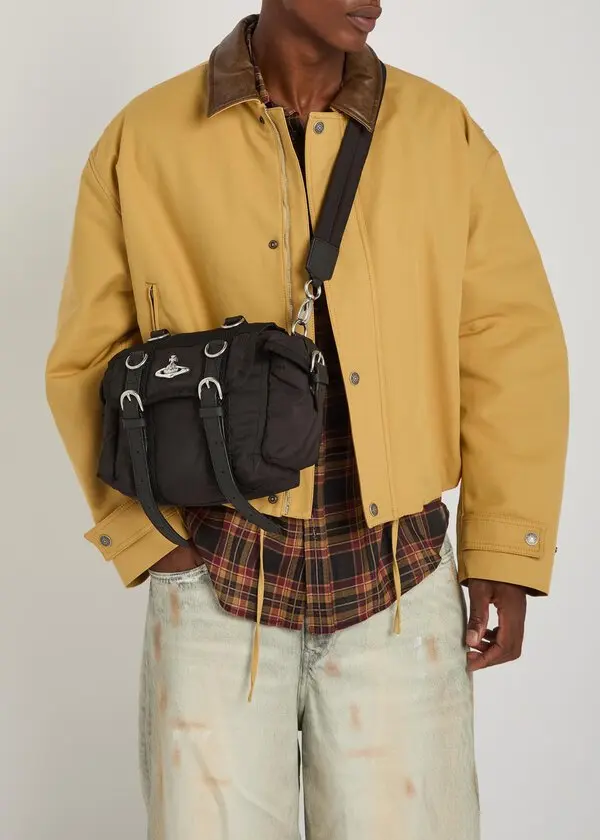 VIVIENNE WESTWOOD Rocky Orb Woven Satchel