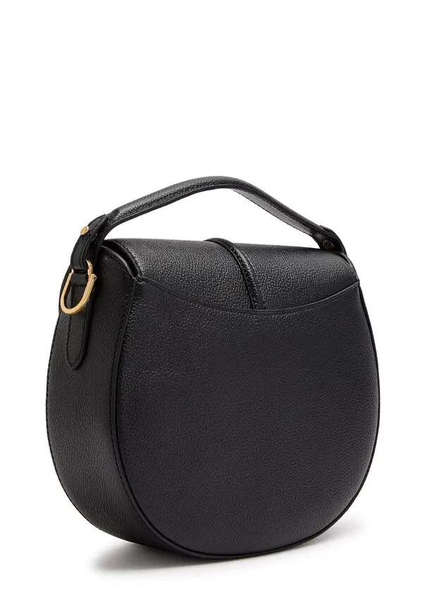 DEMELLIER Siena Grained Leather Saddle Bag