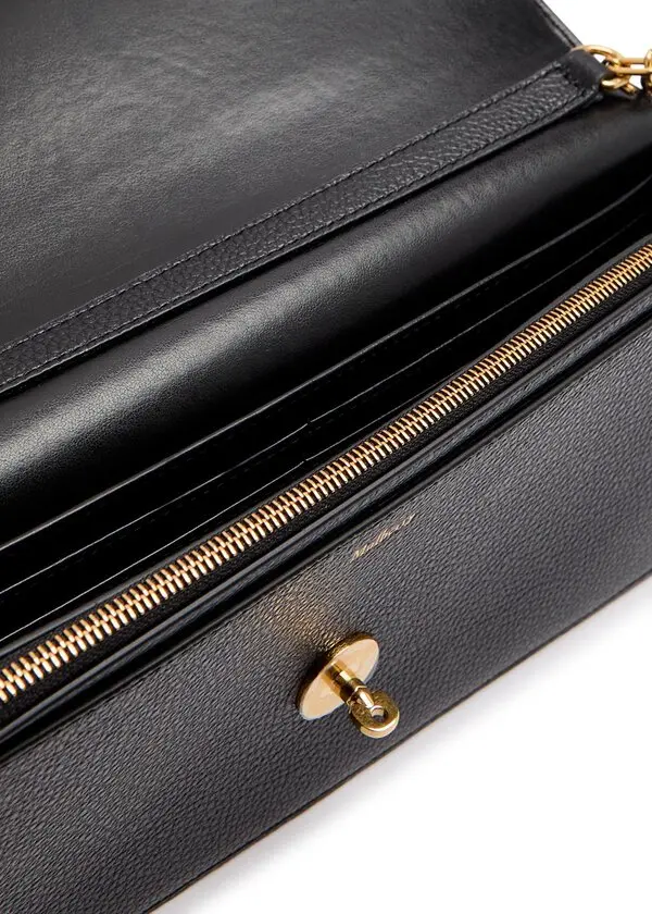 Mulberry Darley Grained Leather Clutch