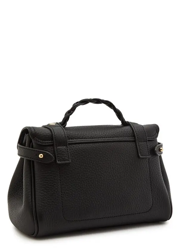 Mulberry Alexa Mini Grained Leather Top Handle Bag