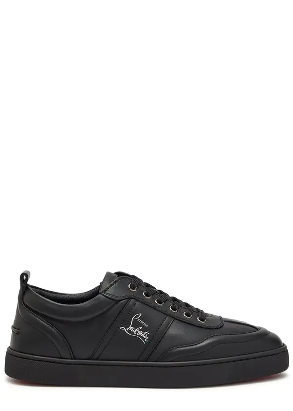 CHRISTIAN LOUBOUTIN Retero Logo Leather Sneakers