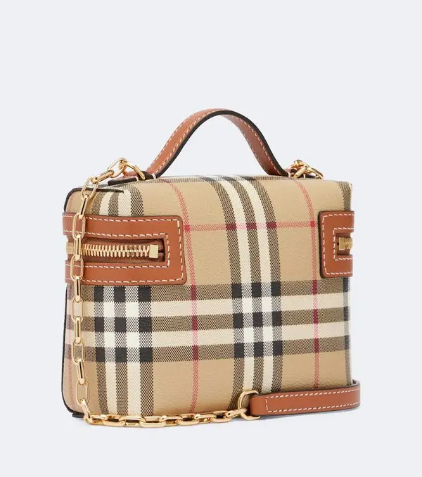 Burberry Check Mini Vanity Bag