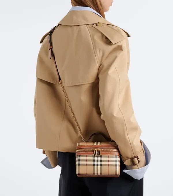 Burberry Check Mini Vanity Bag