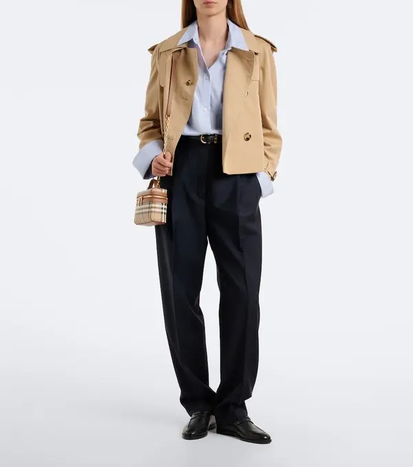 Burberry Check Mini Vanity Bag