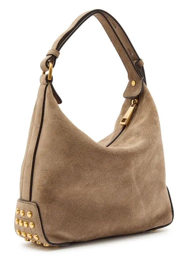 TOD'S Mini Suede Top Handle Bag