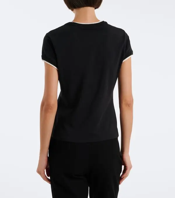 Veronica Beard Devin Cotton-blend T-shirt