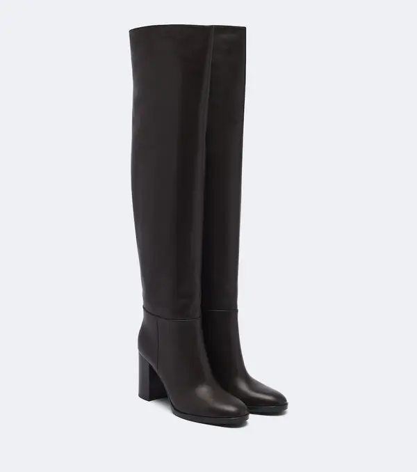 GIANVITO ROSSI Leather Knee-high Boots