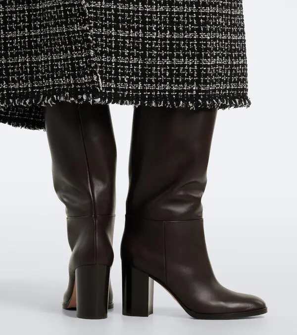 GIANVITO ROSSI Leather Knee-high Boots
