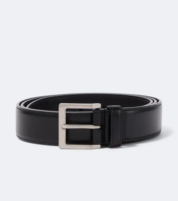 Saint Laurent Vadim Leather Belt