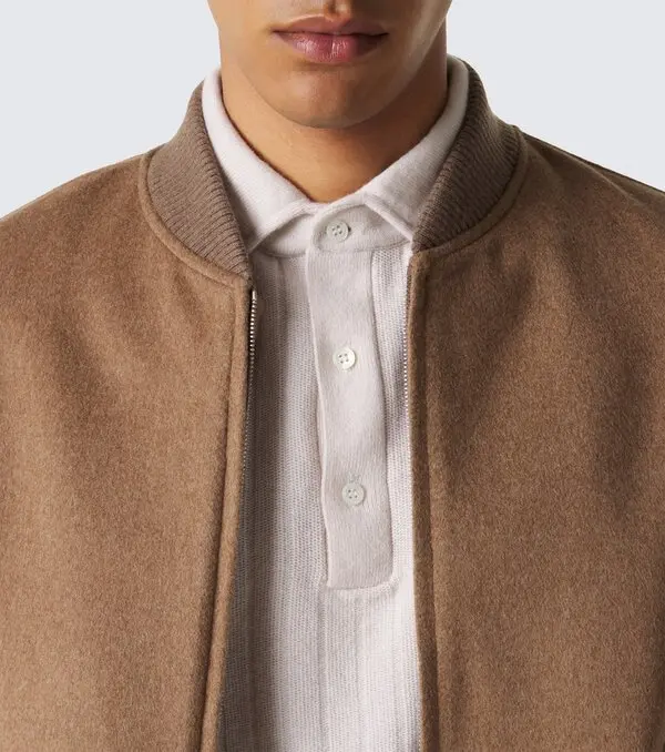 LARDINI Cashmere Polo Sweater