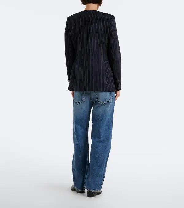 NILI LOTAN Tribeca Barrel-leg Jeans