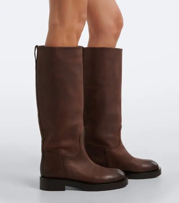 Paris Texas Napa Leather Knee-high Boots