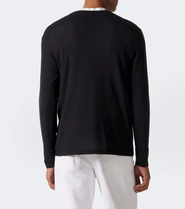 Le Kasha Kyoto Cashmere Long Sleeve T-shirt