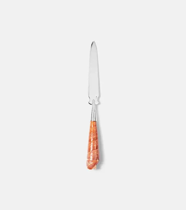 TAVARES 1922 Spiralis Sterling And Shell Knife