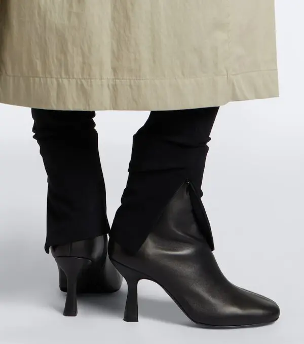 SOULIERS MARTINEZ Talin Leather Ankle Boots