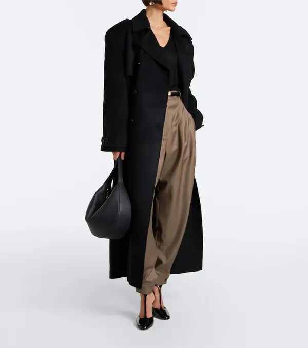 JOSEPH Bean Large Leather Shoulder Bag