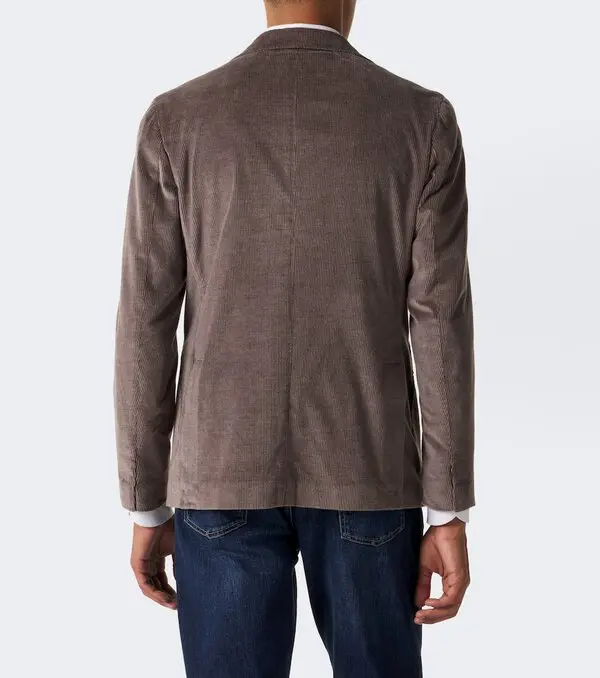 Eleventy Cotton And Cashmere Corduroy Blazer