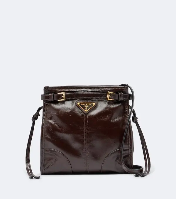 Prada Bonnie Mini Leather Shoulder Bag