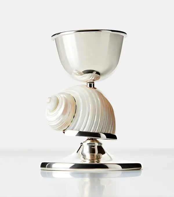 TAVARES 1922 Shell Sterling Silver Egg Cup