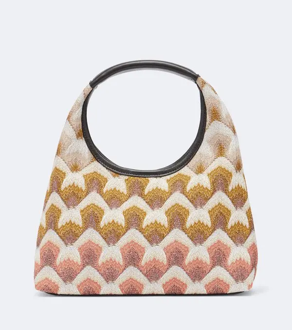 Missoni Wave Small Lame Top-handle Bag