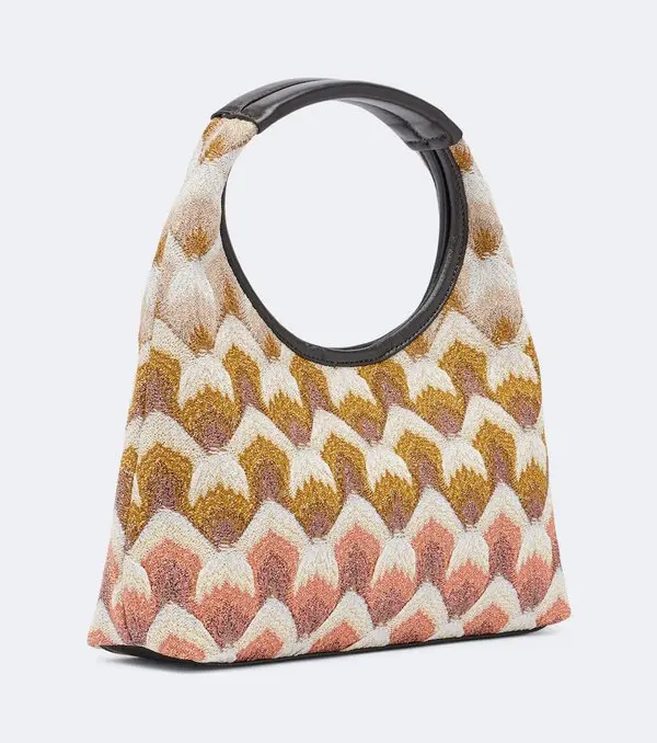 Missoni Wave Small Lame Top-handle Bag