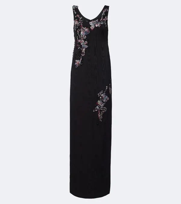 Dries Van Noten Embellished Gown