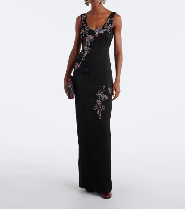 Dries Van Noten Embellished Gown