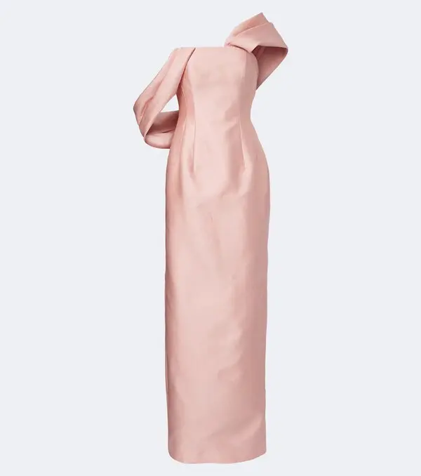 EMILIA WICKSTEAD Corset Gown With Back Slit