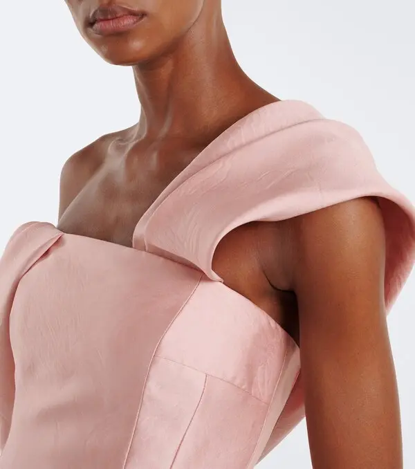 EMILIA WICKSTEAD Corset Gown With Back Slit