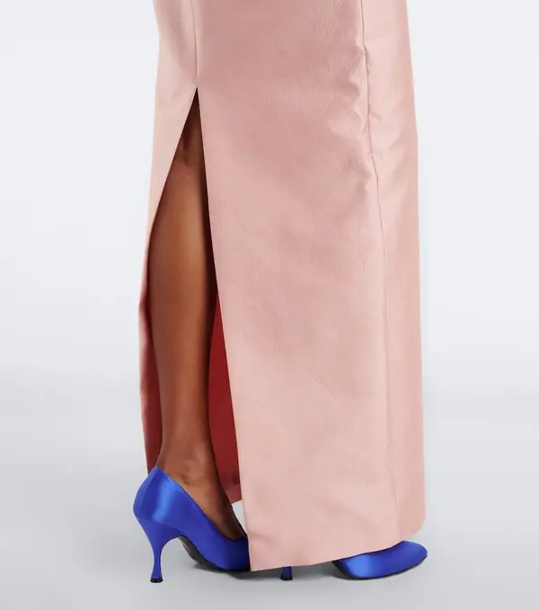 EMILIA WICKSTEAD Corset Gown With Back Slit